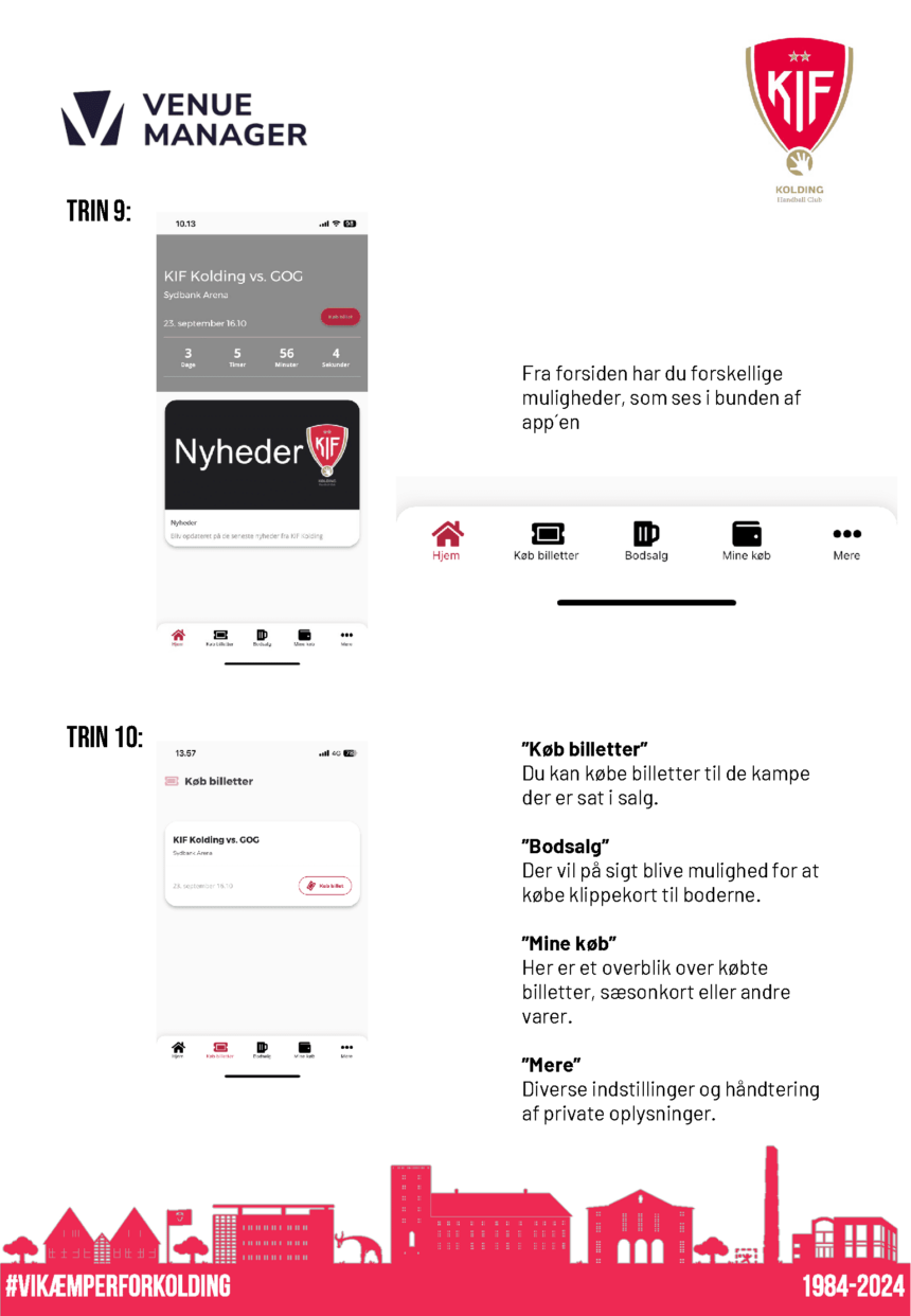 Guide billetsystem - KIF Kolding